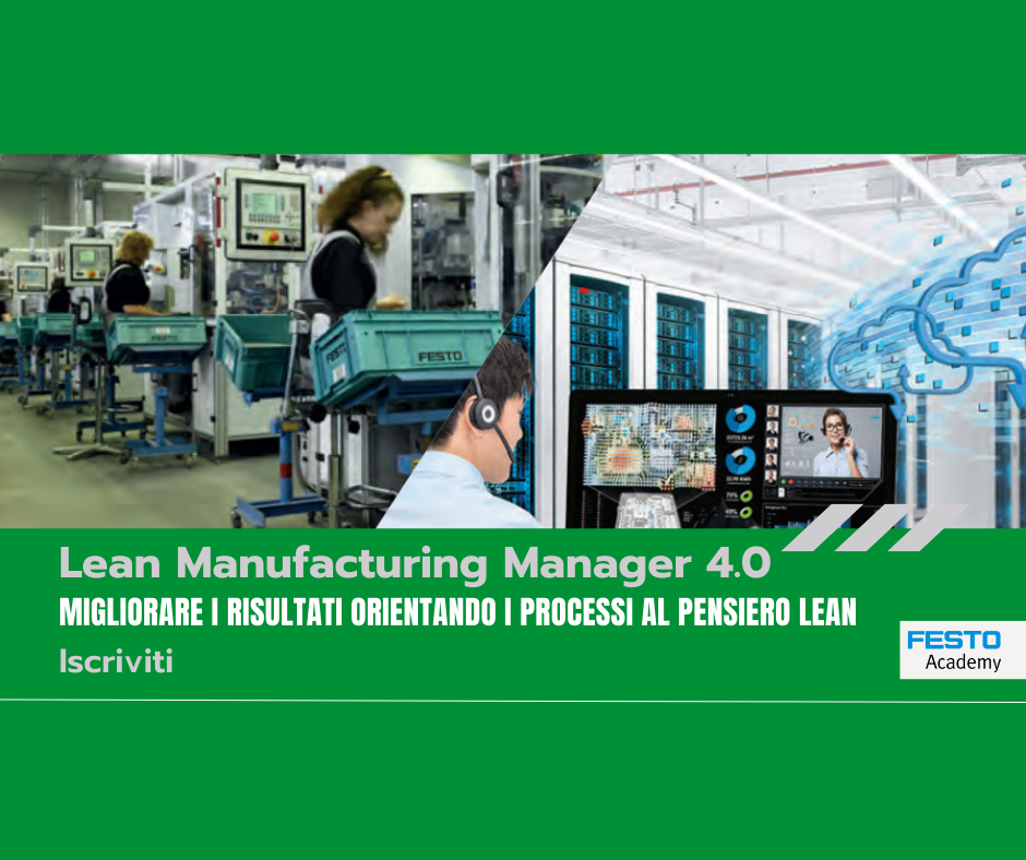 Master Lean Manufacturing Manager 4.0 - Festo Academy
