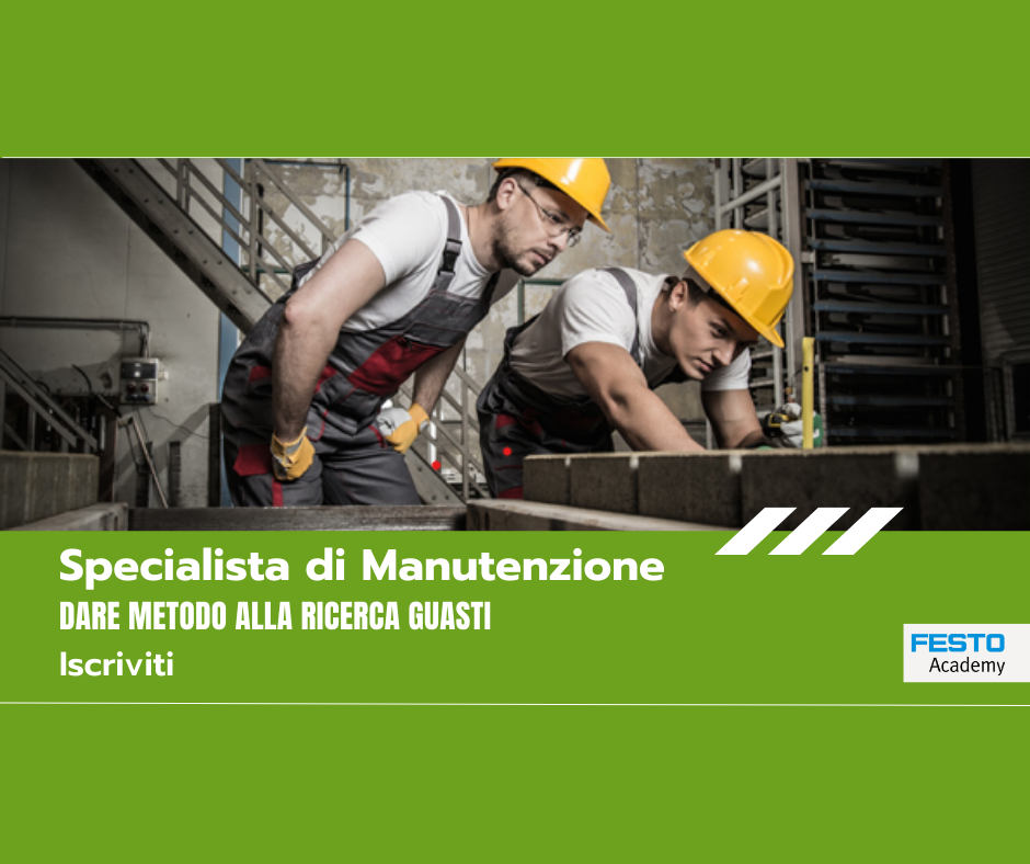 Percorso Specialista di Manutenzione - Festo Academy