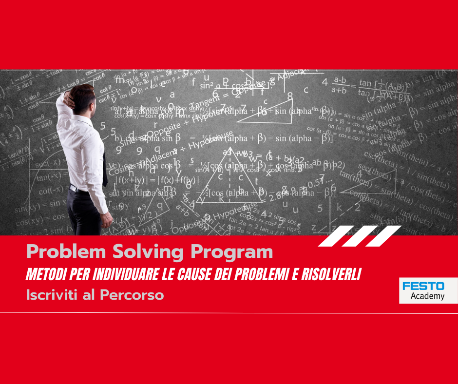 Percorso Problem Solving Program - Festo Academy